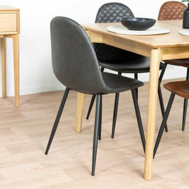 Dallas Tan Dining Chair (Set of 2) | FW Homestores