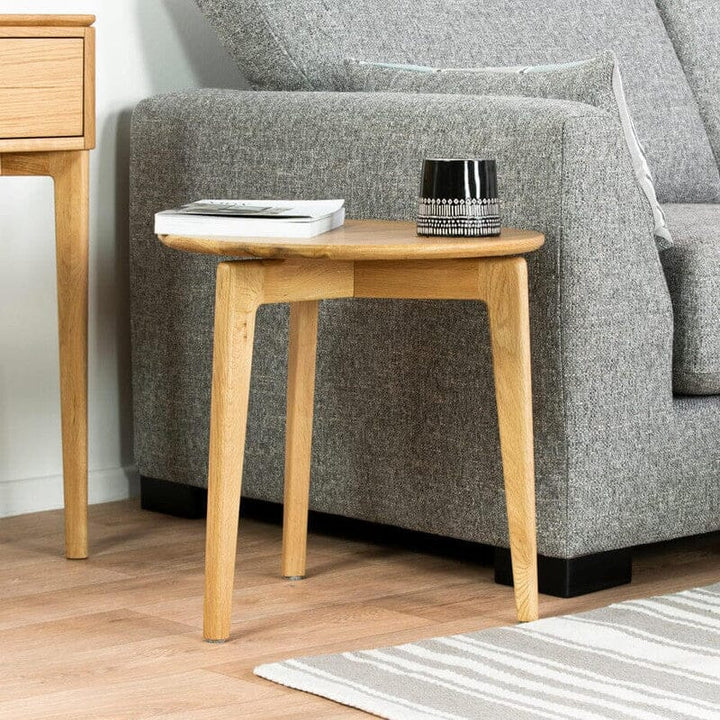 Harrow Round Lamp Table – FW Homestores