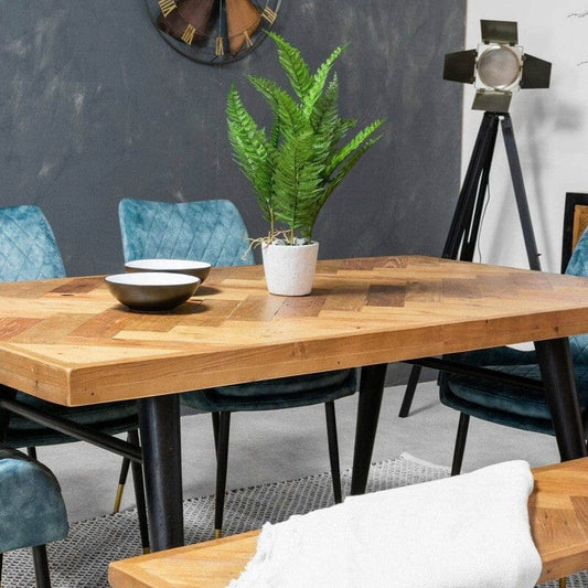 Mode Fixed Top Dining Table (160cm / 180cm) & Bench Package Deal – FW ...